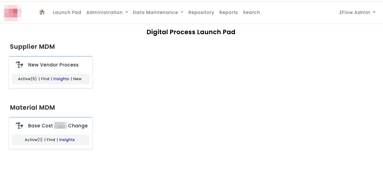 Master Data Management Pilot Zflow